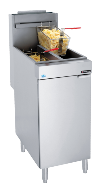 Anvil Gas Floor Standing Fryer – 2 X 10Lt – ACW Events
